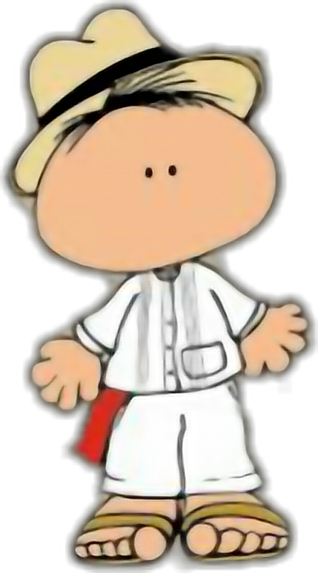Mestizo Mexican Cartoon